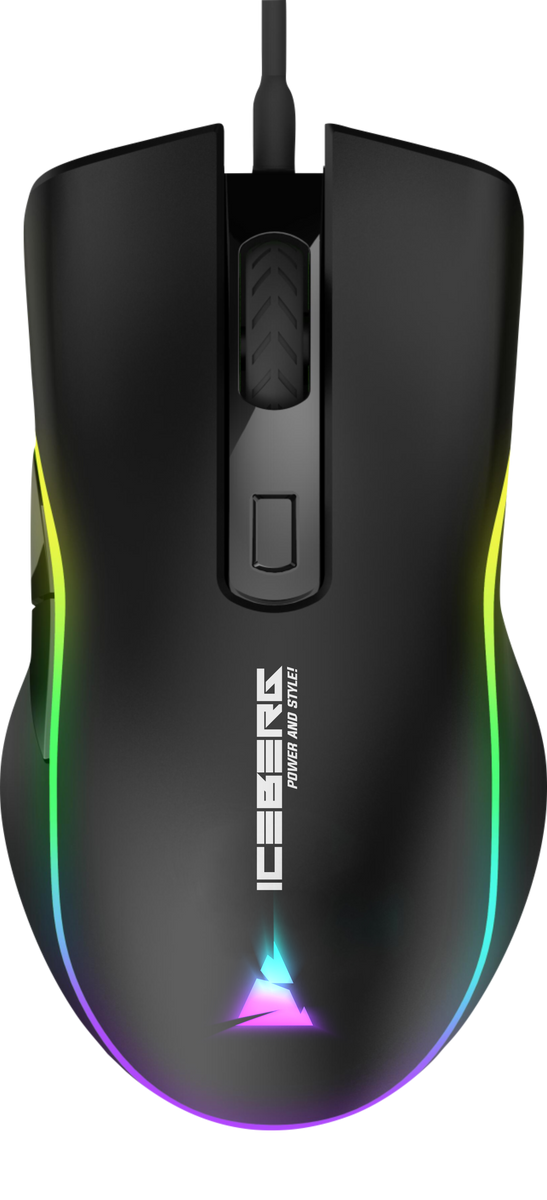 Combo Teclado y Mouse Alámbrico GAMER RGB ICEBERG – Power Deal