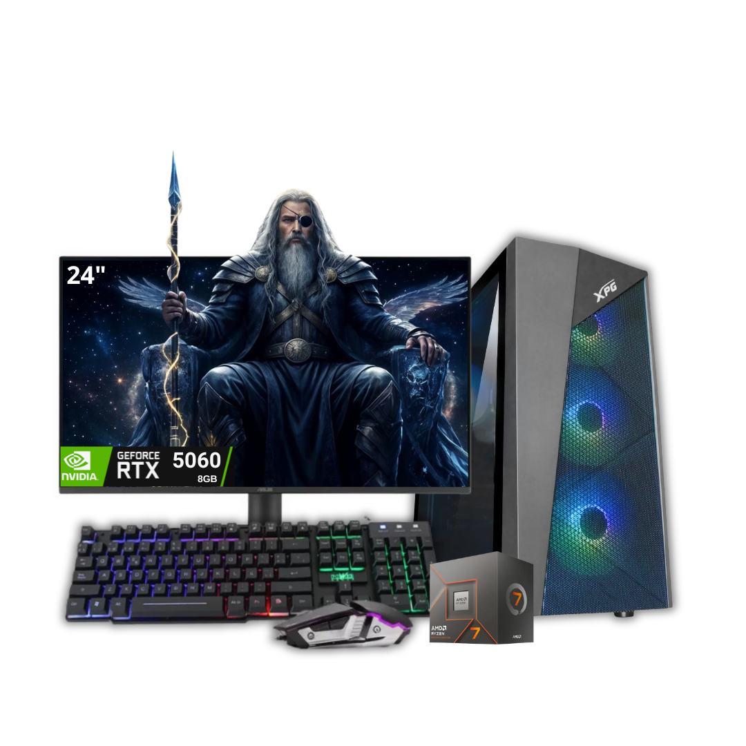 PC ODIN PLUS / XPG LANDER + 4 ARGB / RYZ 7 8700F + B650M Wifi + 16GB D ...